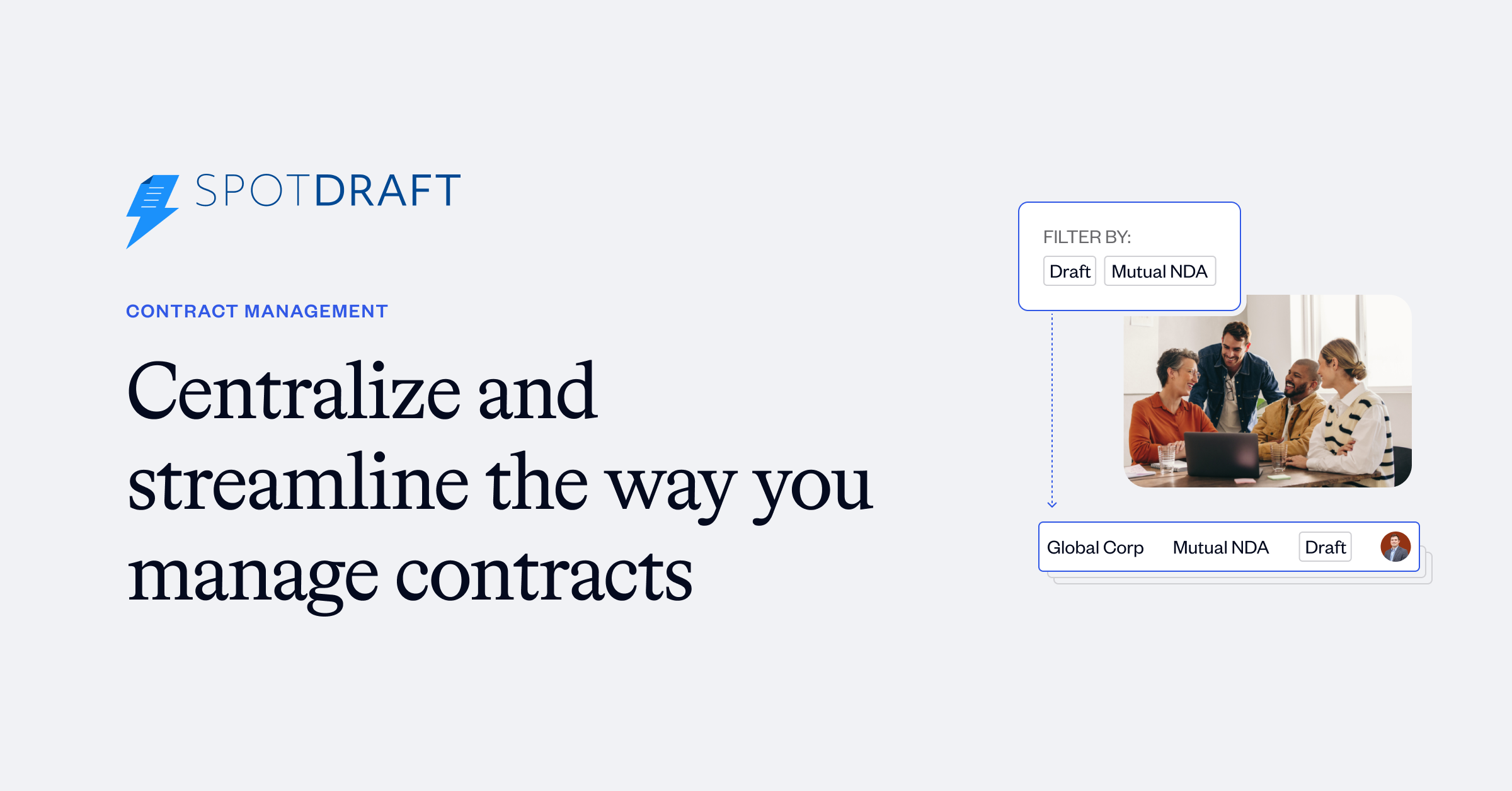 Smarter Contract Management for Legal Teams | SpotDraft